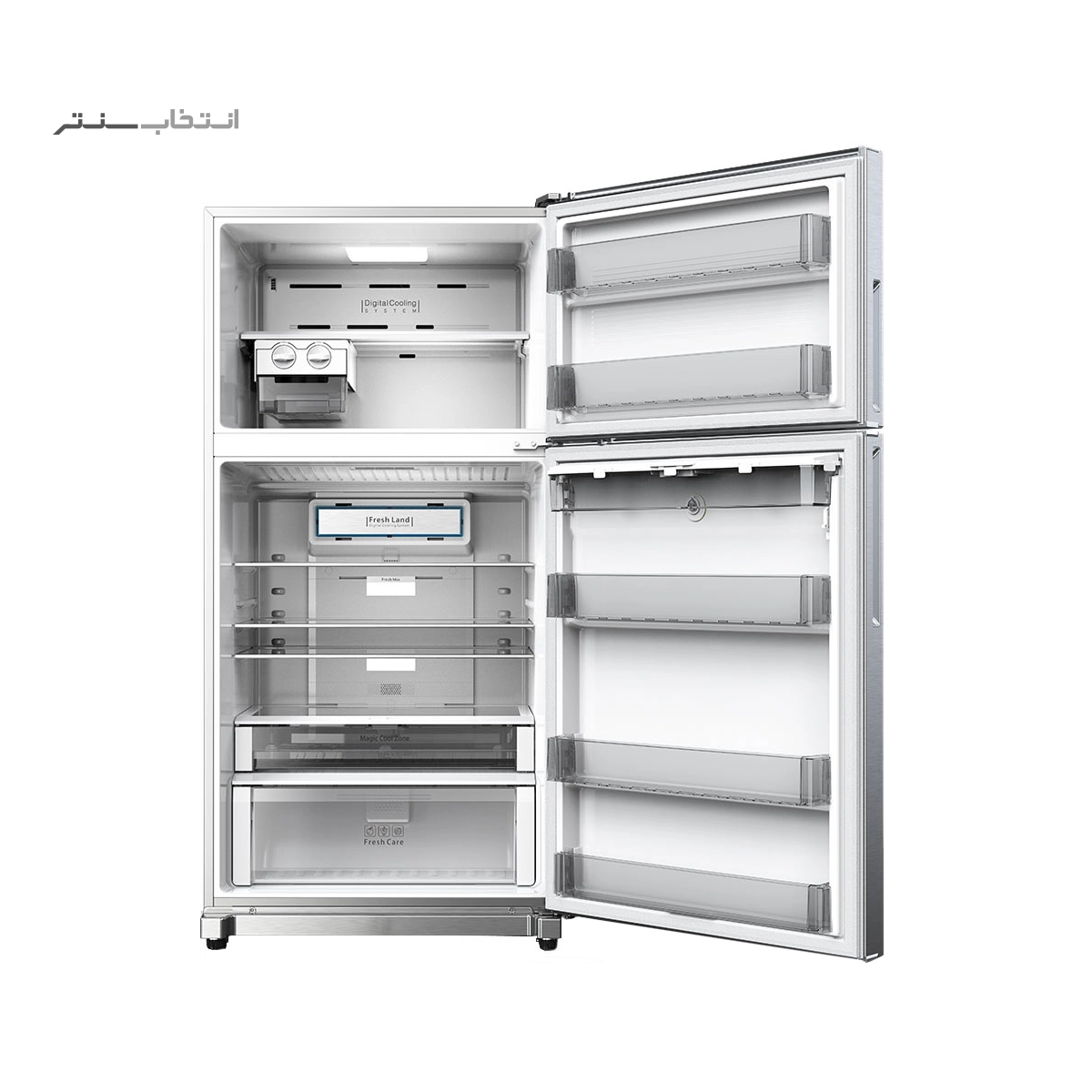 یخچال فریزر بالا دوو سری پرادا 28 فوت مدل D4TM-1027LW - انتخاب سنتر